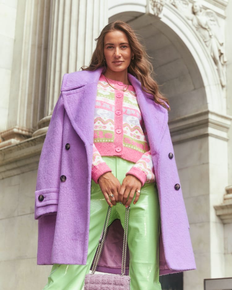 The colourful coats to try now | River Island Edit