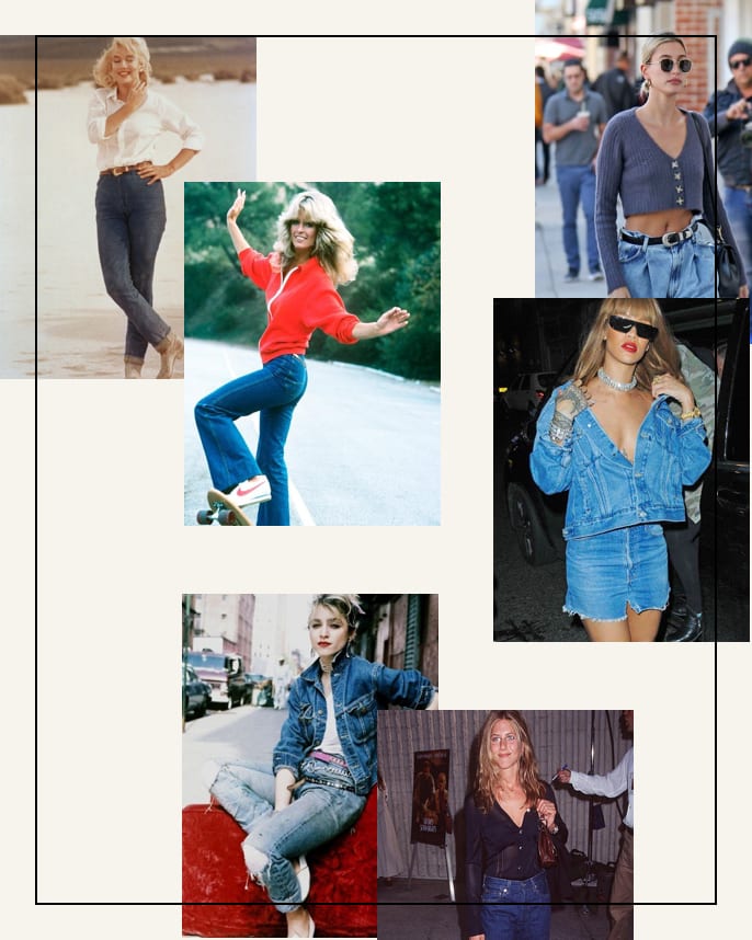 Iconic Denim Moments Through The Decades | River Island Edit