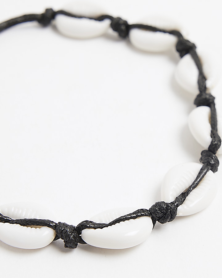 White shell bracelet | River Island