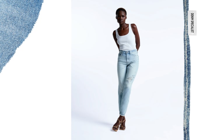 The Jeans Guide: High Rise Bum Sculpt Mom | River Island Edit