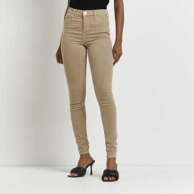 Women's Beige Jeans | River Island