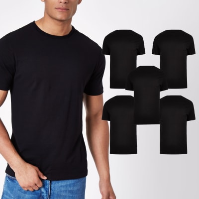 Mens Multipack | Multipack T-Shirts | River Island