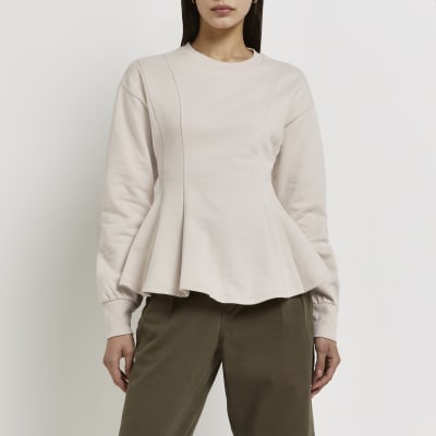 Women's Cream Tops | River Island