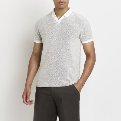 Men's Slim Fit Polo shirts | River Island