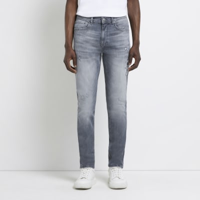 Men's Grey Jeans | River Island