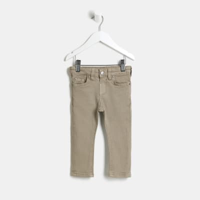 Mini Boys Stone Denim Skinny Jeans | River Island