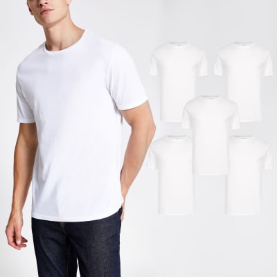 Mens Multipack | Multipack T-Shirts | River Island